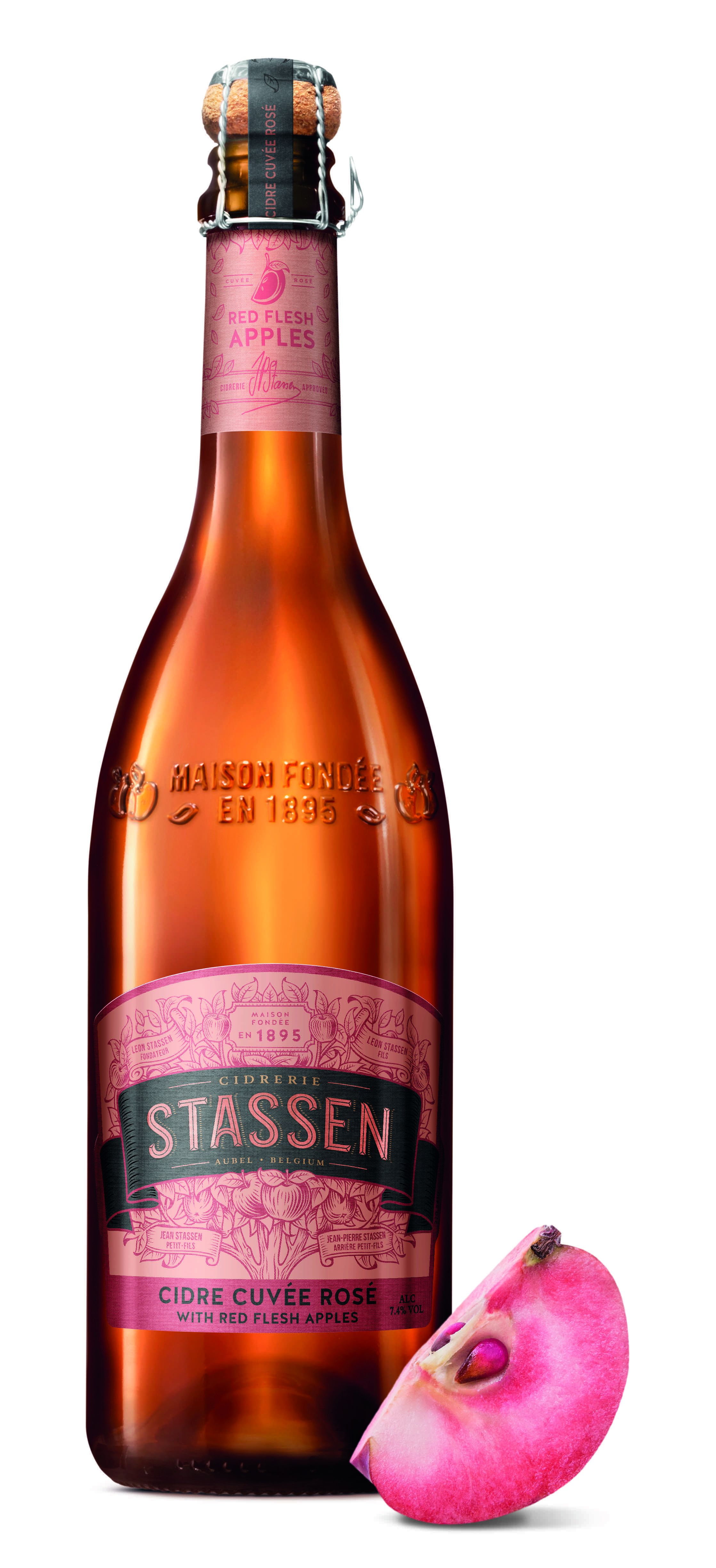 Stassen Cidre Cuvée Rosé - En uppfriskande rosécider från Cidrerie ...